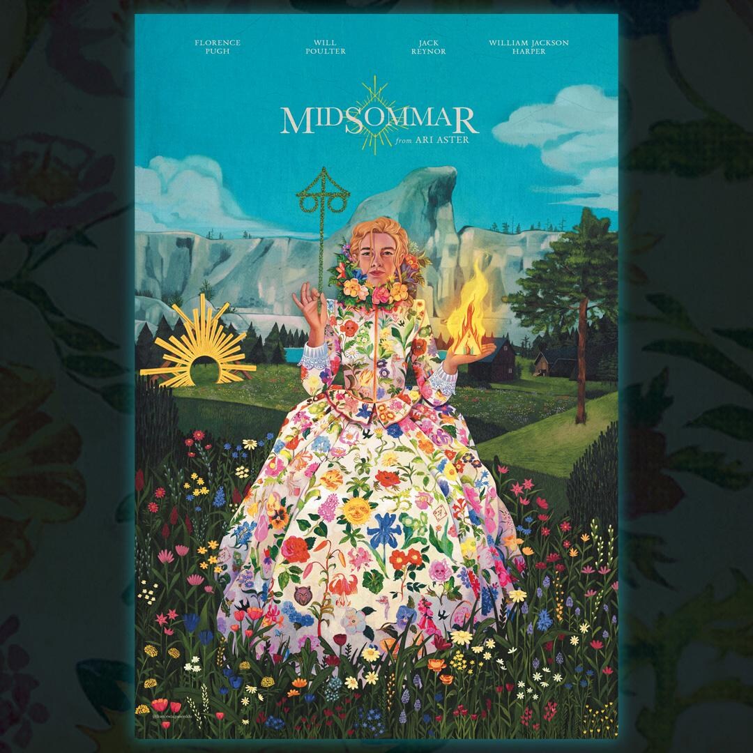 Midsommar Movie Poster – Florence Pugh Wall Art Print – Ari Aster ...