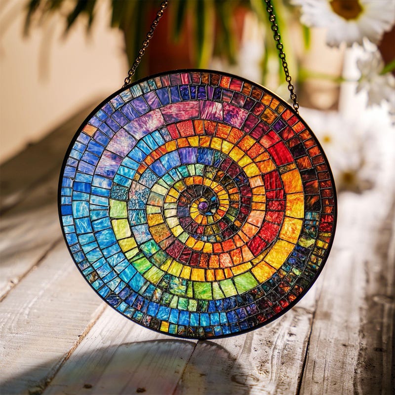 Round Wall Art - Etsy