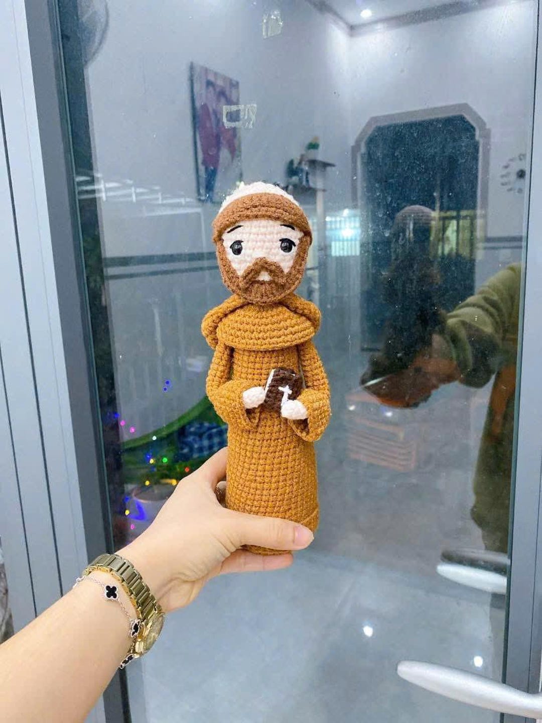 Handmade Crochet Saint Francis of Assisi Doll – Catholic Amigurumi ...
