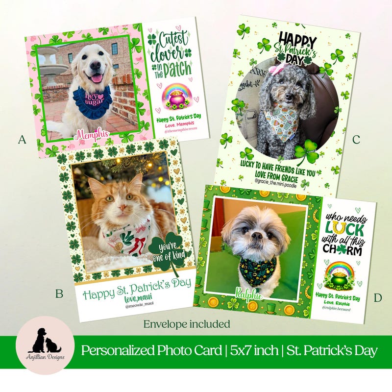 St Patricks Day Card - Etsy
