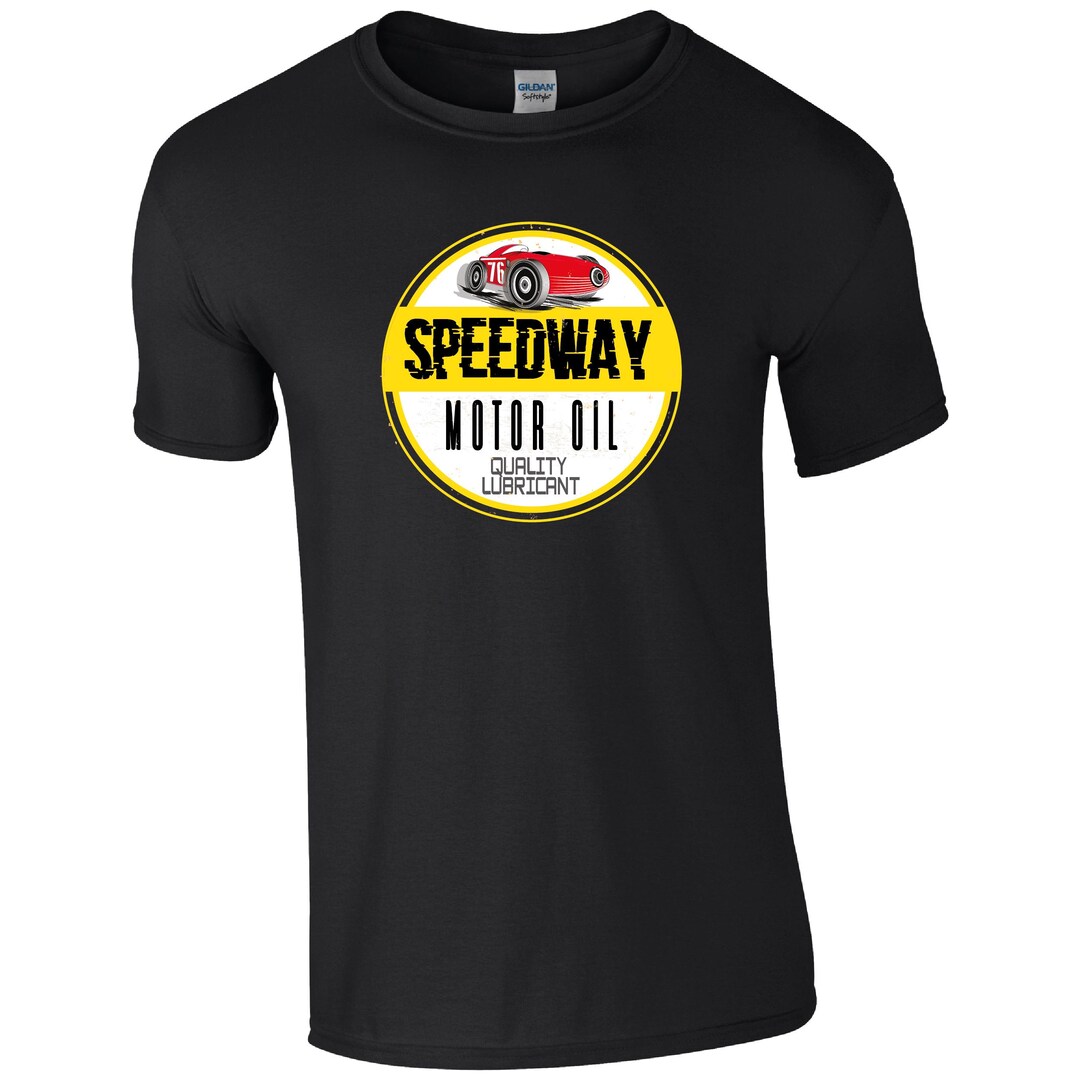 Speedway Motor Oil Vintage T-shirt - Etsy