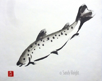 Bull Trout Art - Etsy