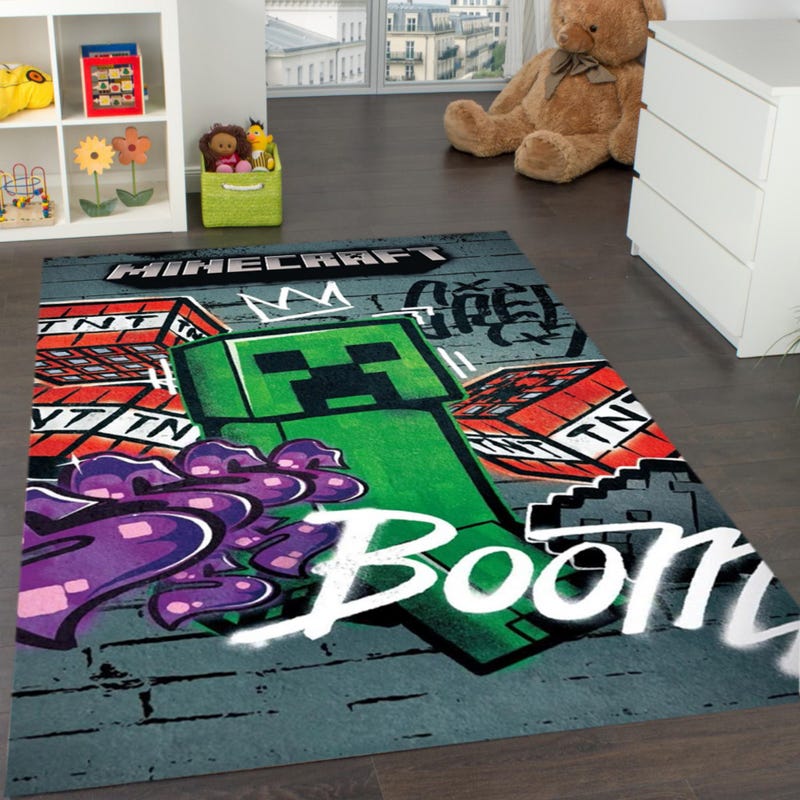 Green Rug for Boys Room - Etsy UK