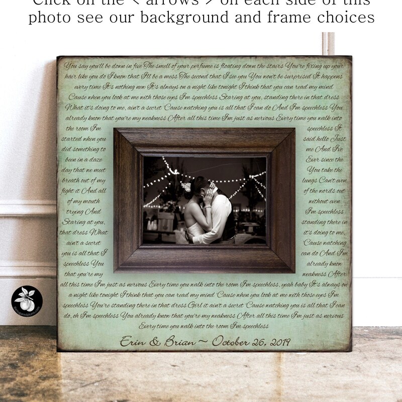 First Dance Lyrics Etsy