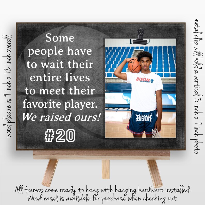Personalized Senior Basketball Picture Frame Basketball - Etsy