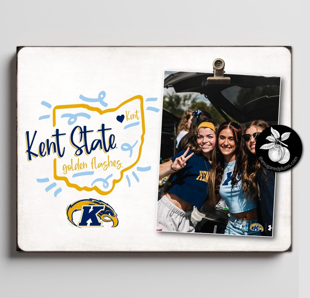 Kent State Graduation Picture Frame: Alumni Gift, Golden Flashes ...