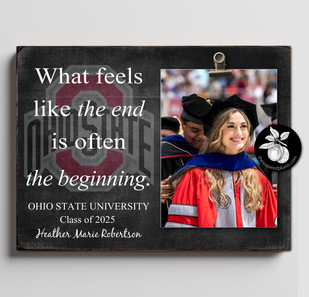 Ohio State University, Personalized College Graduation Gift, Custom ...