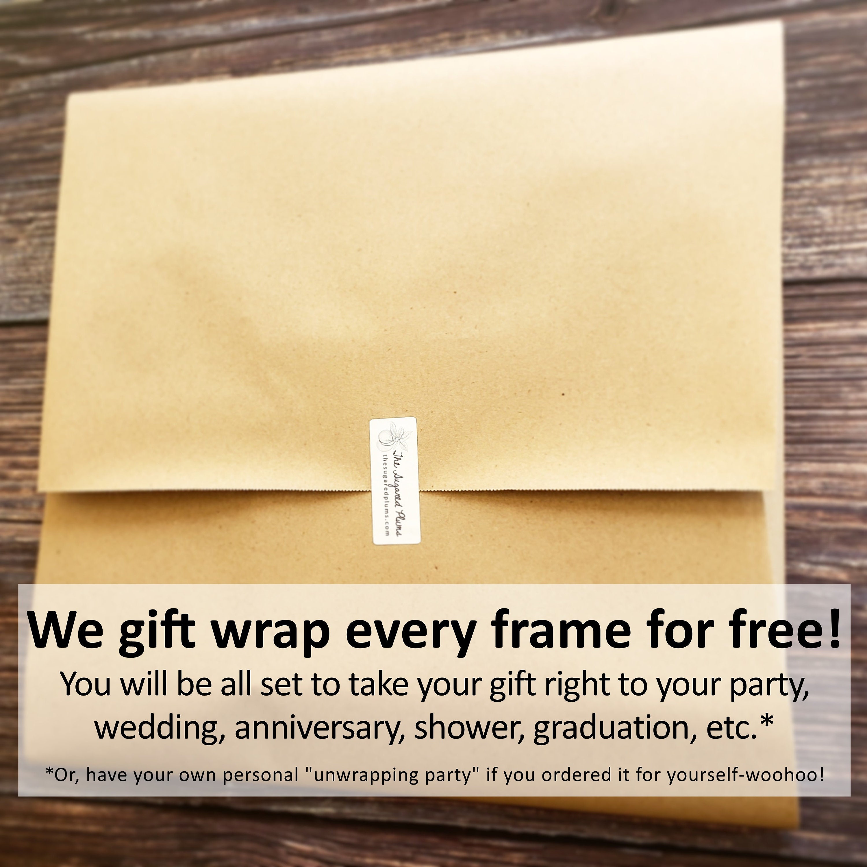 Personalized Wedding Vow Art Frame Wood 5th Anniversary Gift | Etsy