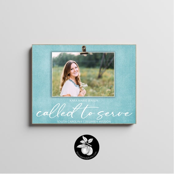 Missionary Frame for LDS Sister Missionary Personalized - Etsy