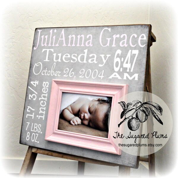 Baby Girl Frames - Etsy