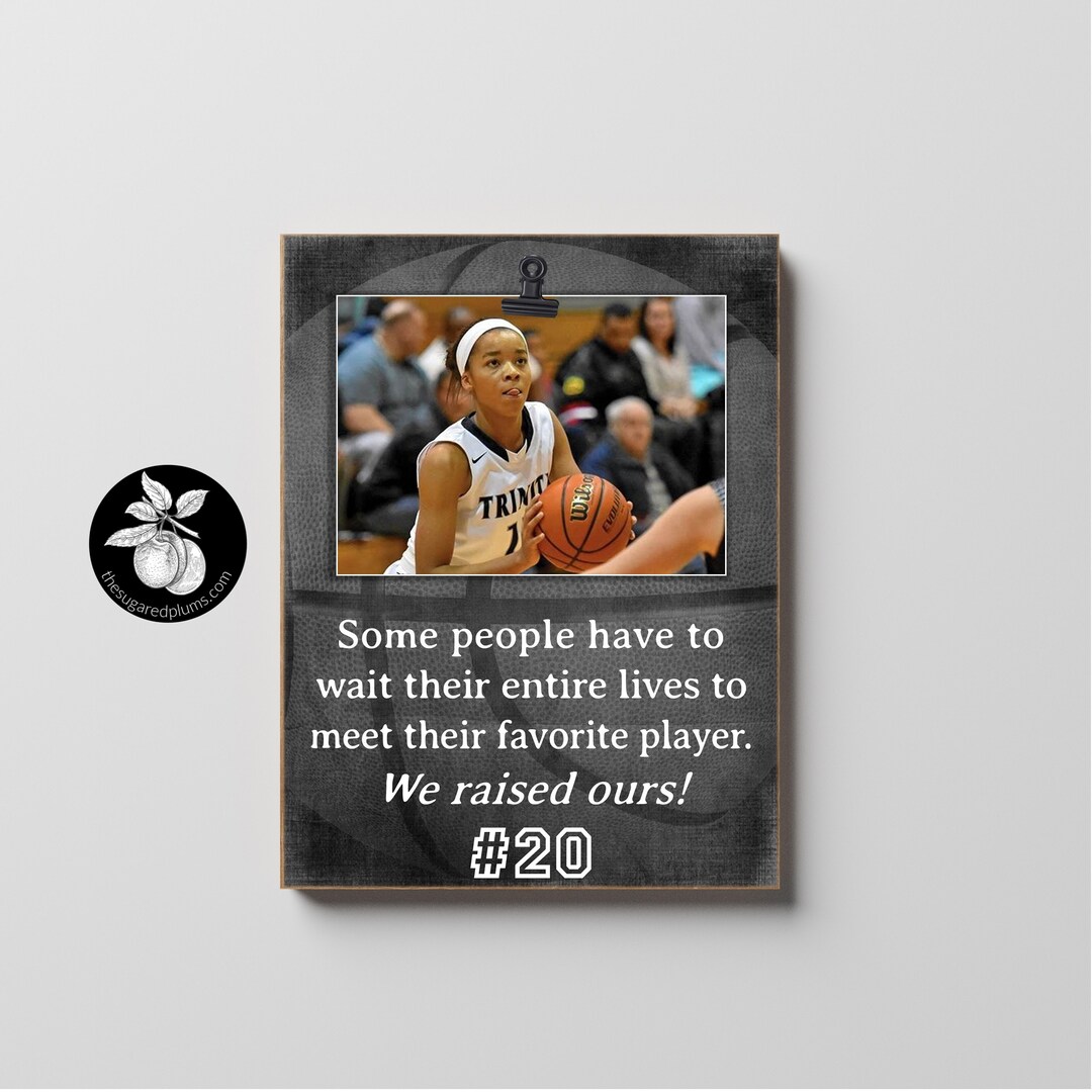 Personalized Senior Basketball Picture Frame, Basketball Senior Night ...
