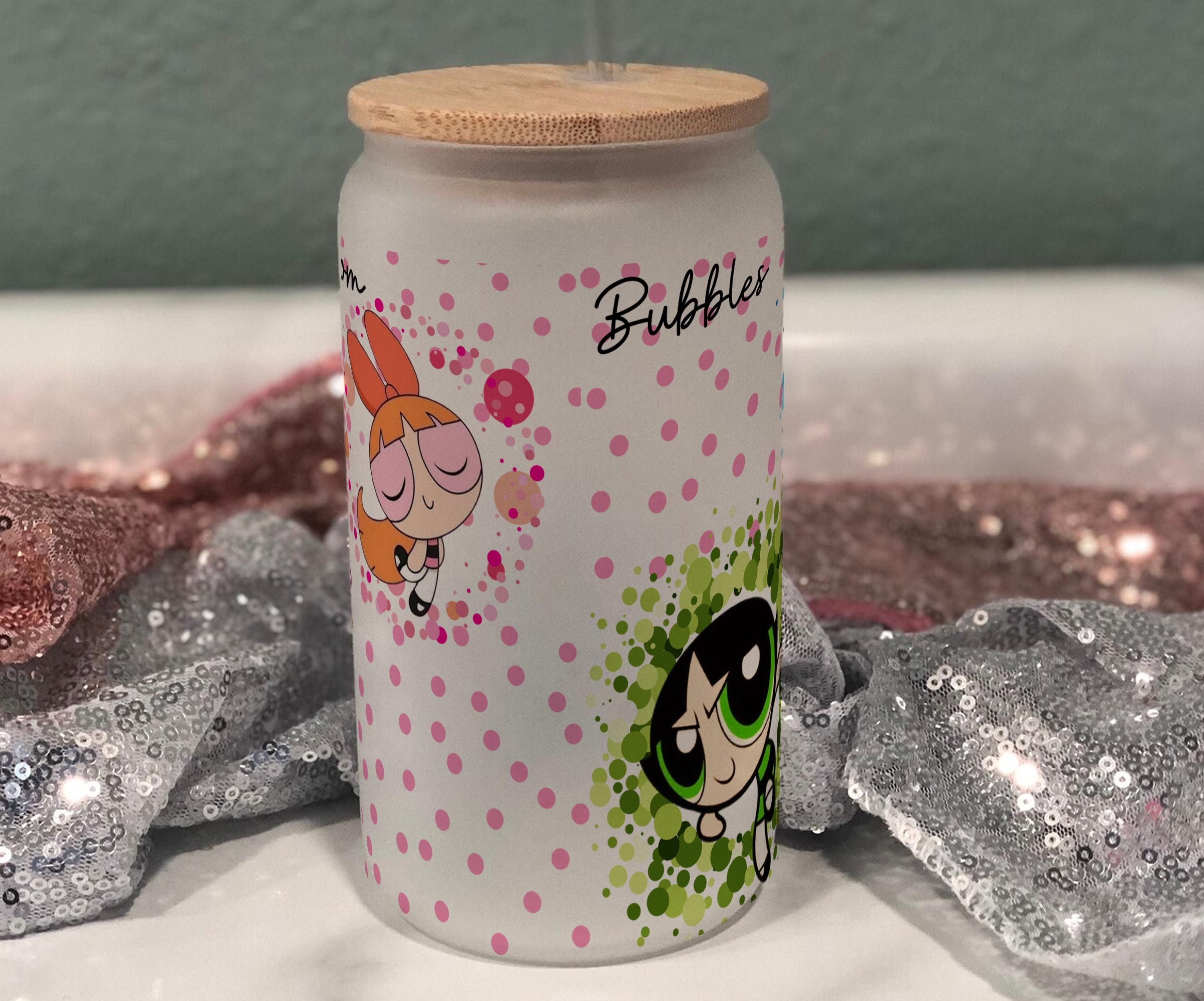 Powerpuff Girls Sublimation 1mug and 3 - 16oz Designs for Libbey Glass ...