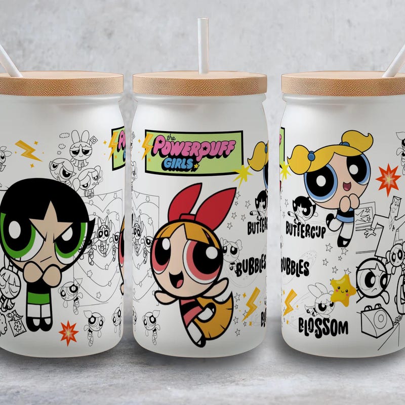 Powerpuff Girl Coffee Cup - Etsy