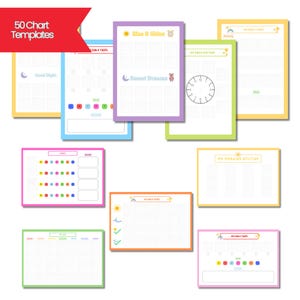 Editable Kids Routine Chart & Visual Schedule | 300+ Chore Cards + 50 ...
