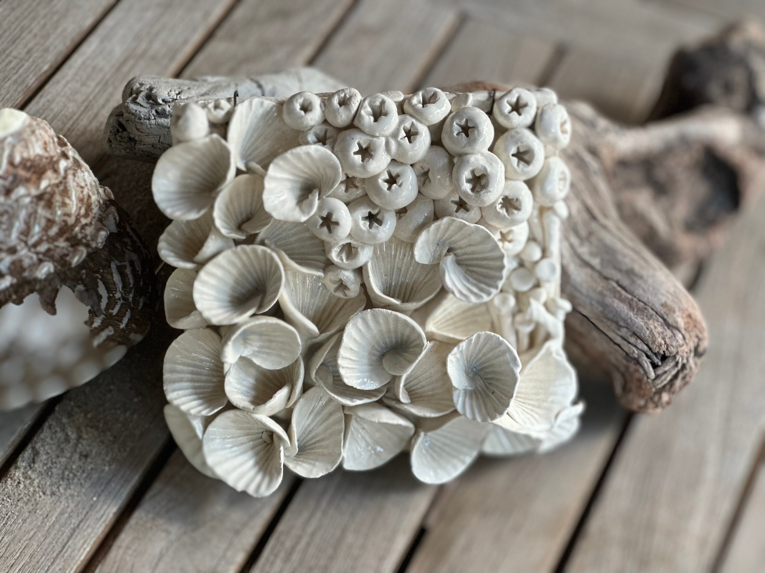 Hand Sculpted 3D Nature Inspired Tiles Wall Art Backsplash - Etsy