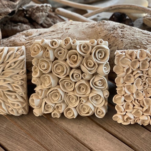 Hand Sculpted Natured Inspired 3D Tiles - Etsy