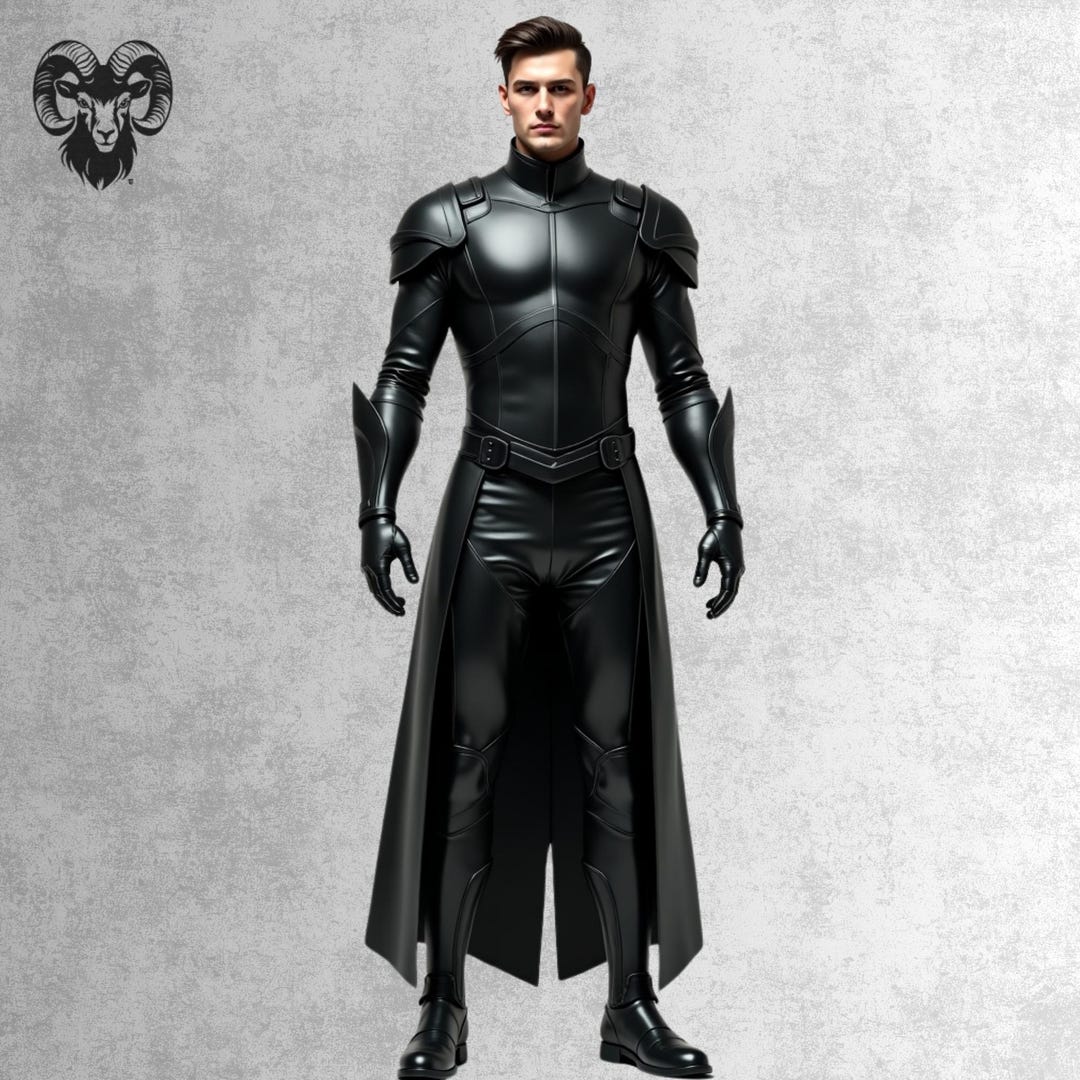 Black Leather Armor for Men | Full Body Leather Armor Suit | Father's ...