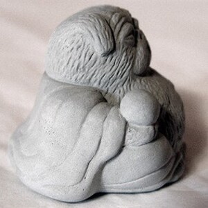 Zen Mini PUG Buddha Bonsai Terrarium Sculpture // Pug Lover Gift - Etsy