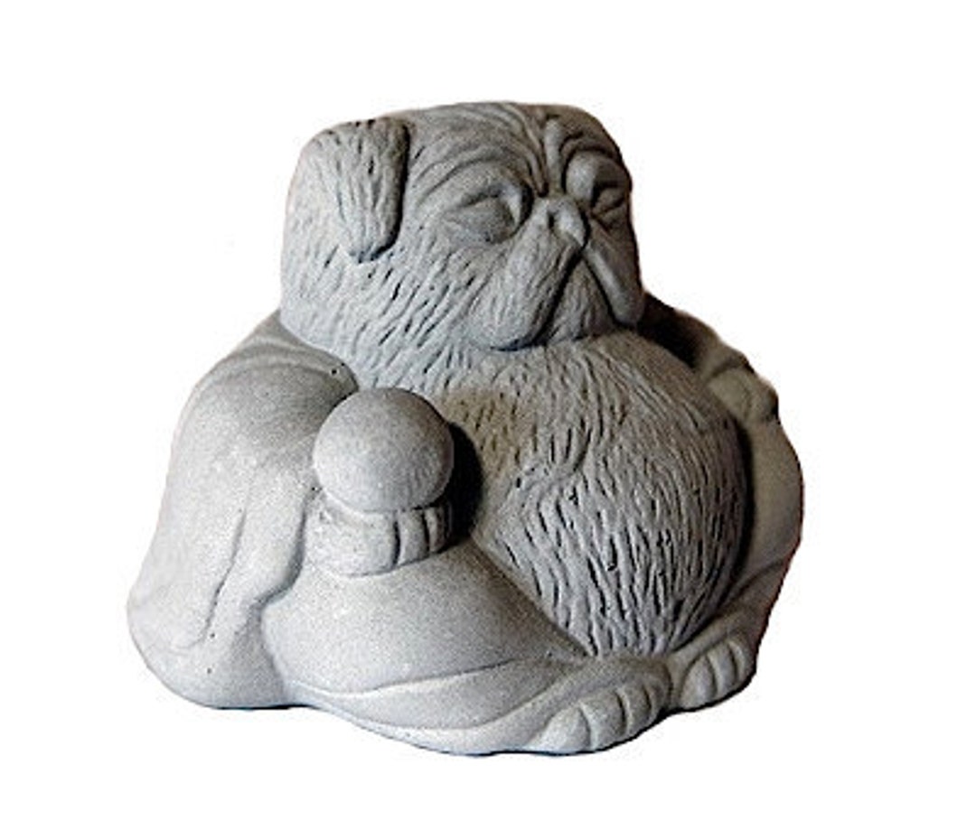Zen Mini PUG Buddha Bonsai Terrarium Sculpture // Pug Lover Gift - Etsy