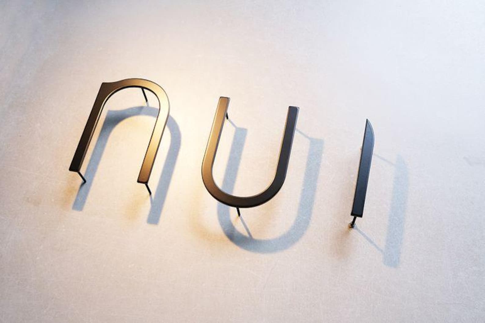 Metal Floating Letters, Raised Custom Sign Metal, Business Sign, Lobby ...
