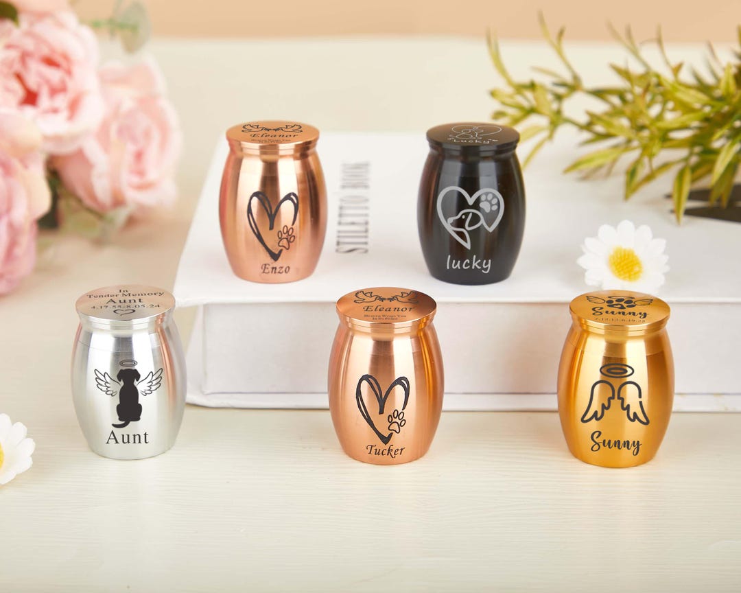 Personalized Mini Urn,engraved Mini Urn, Cremation Urns,funeral Urns ...