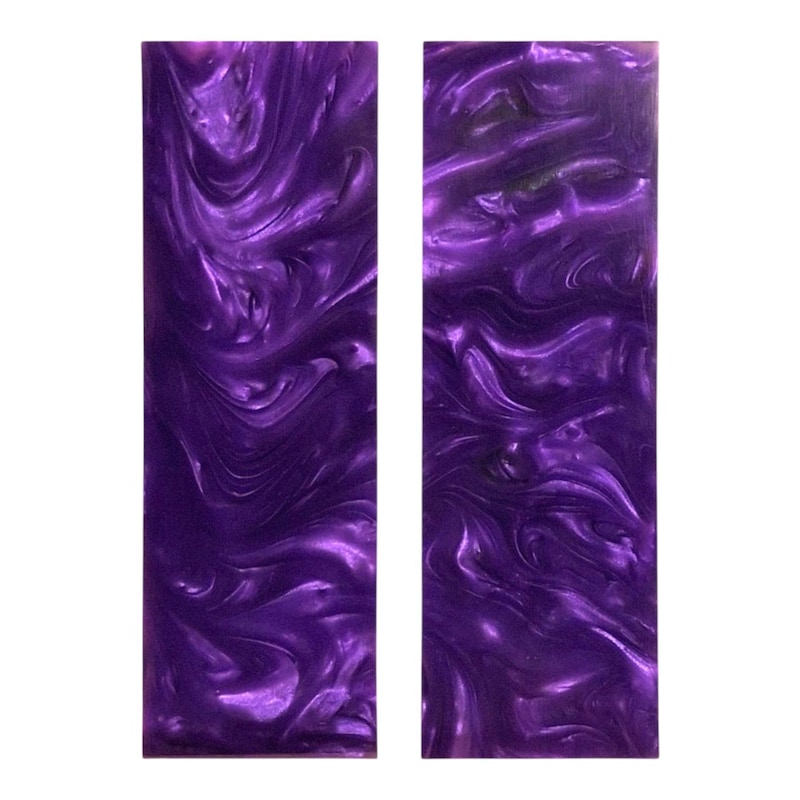 Purple Knife Handle Scale - Etsy
