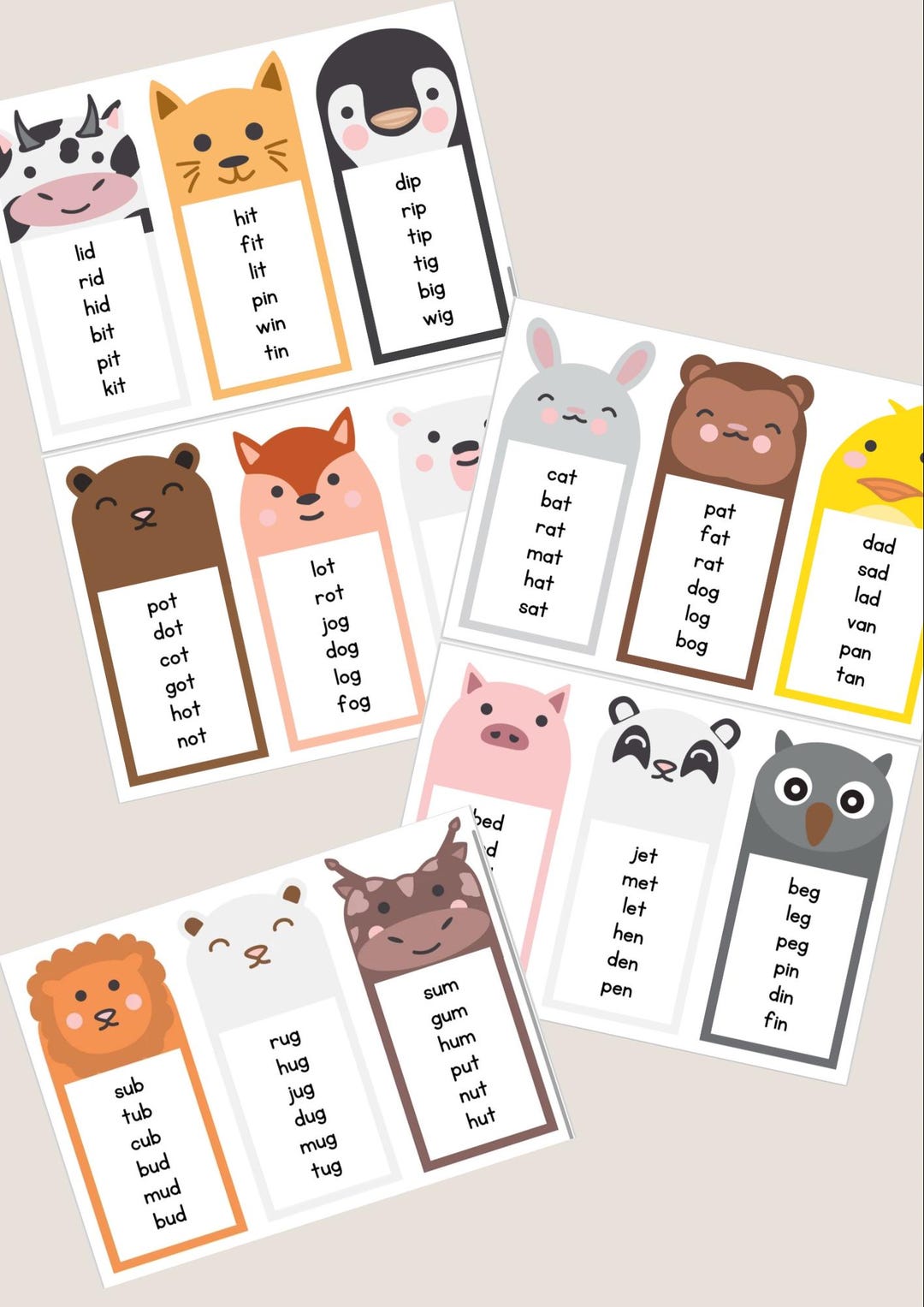EYFS CVC Words / Reading Ladders / Early Reading Activity - Etsy UK