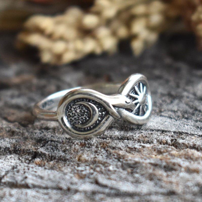 Ouroboros Ring - Etsy