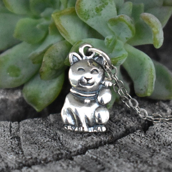 Good Luck Cat - Etsy