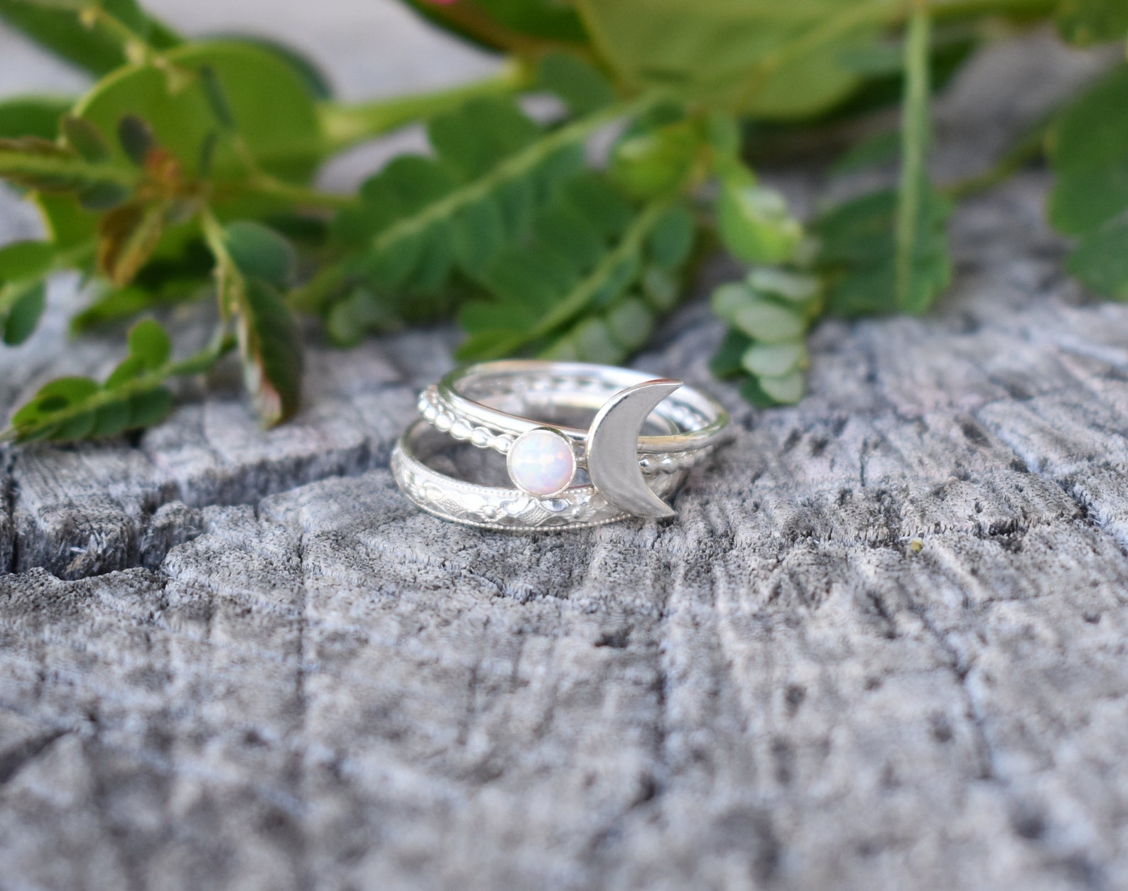 Moon Ring Crescent Moon Ring Moon Phase Ring Moon Phases - Etsy