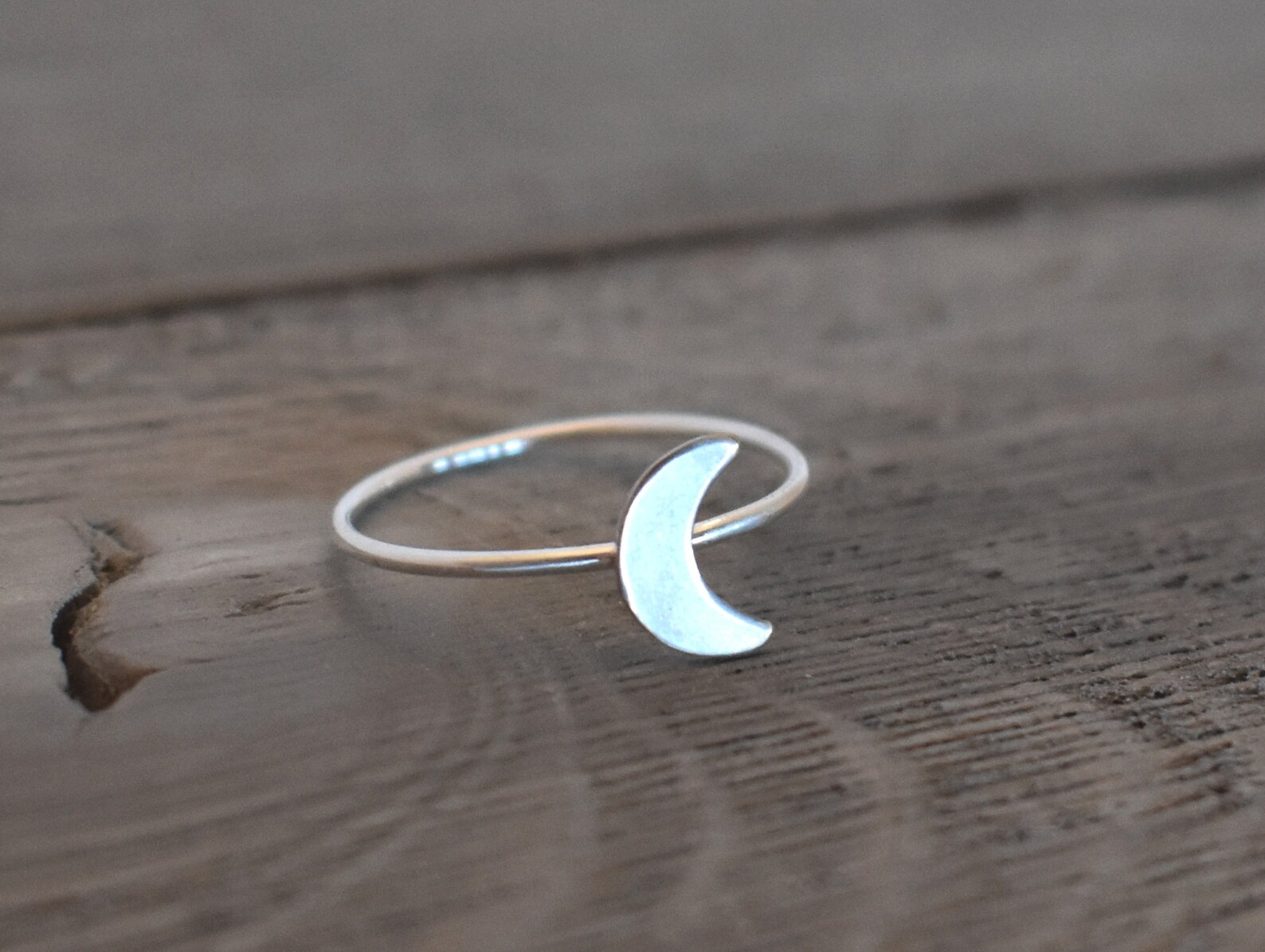 Moon Ring Crescent Moon Ring Moon Phase Ring Moon Phases - Etsy