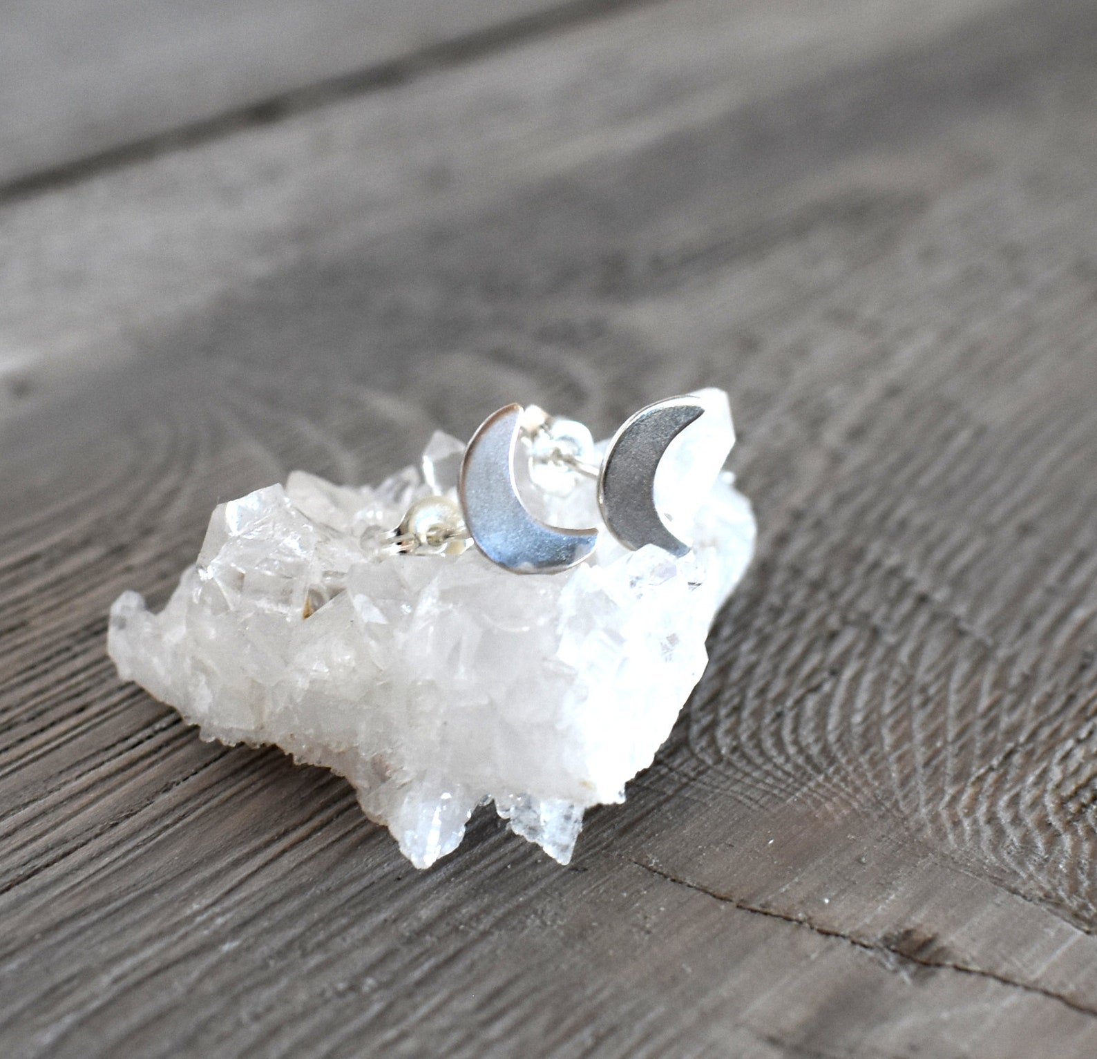 Moon Studs Moon Posts Crescent Moon Studs Crescent Moon - Etsy Australia