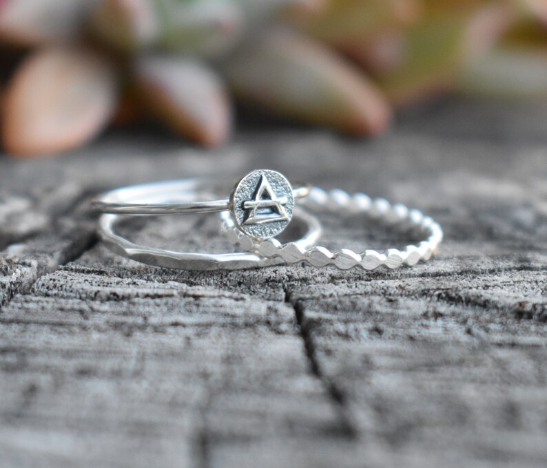 Water Element Ring Fire Element Ring Air Element Ring Earth - Etsy