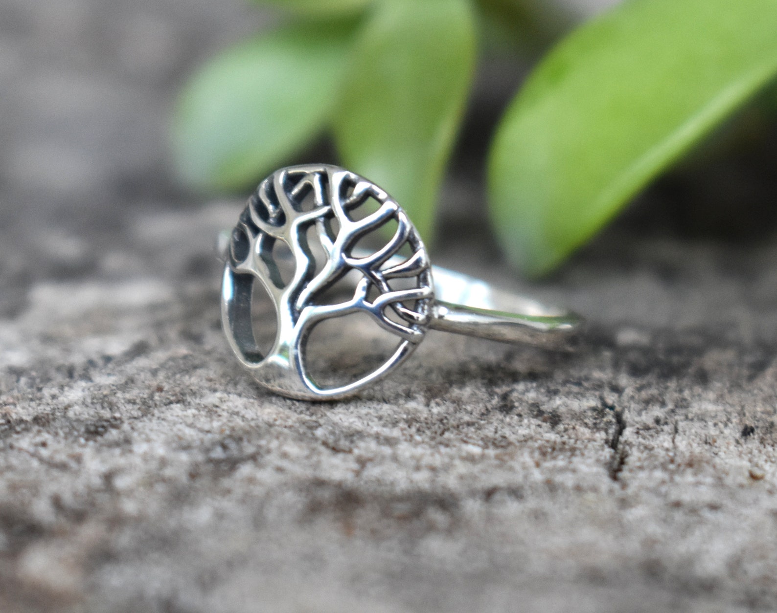 Tree of Life Ring Tree of Life Jewelry Tree Jewelry Forest - Etsy