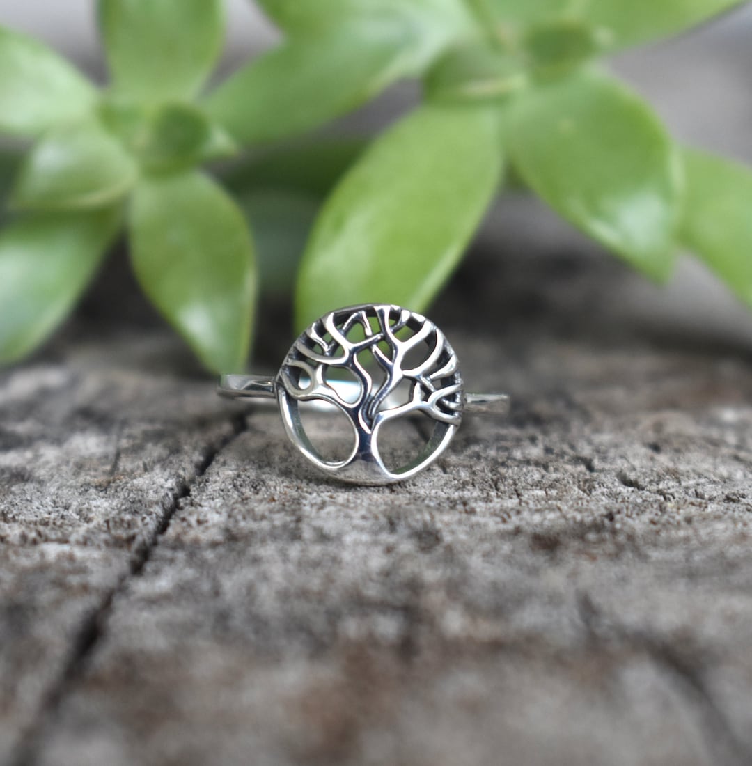 Tree of Life Ring, Tree of Life Jewelry, Tree Jewelry, Forest Ring ...