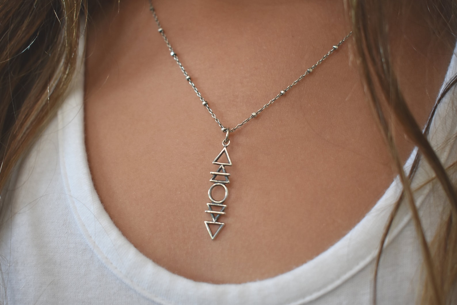 Element Necklace Four Elements Necklace Sterling Silver - Etsy