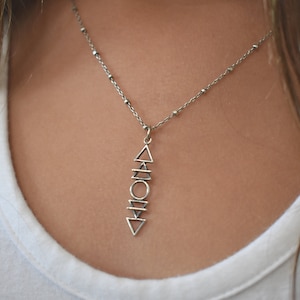 Element Necklace, Four Elements Necklace, Sterling Silver Element ...