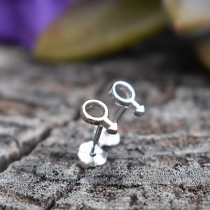Female Symbol Earrings, Male Symbol Earrings, Female Studs, Male Studs ...