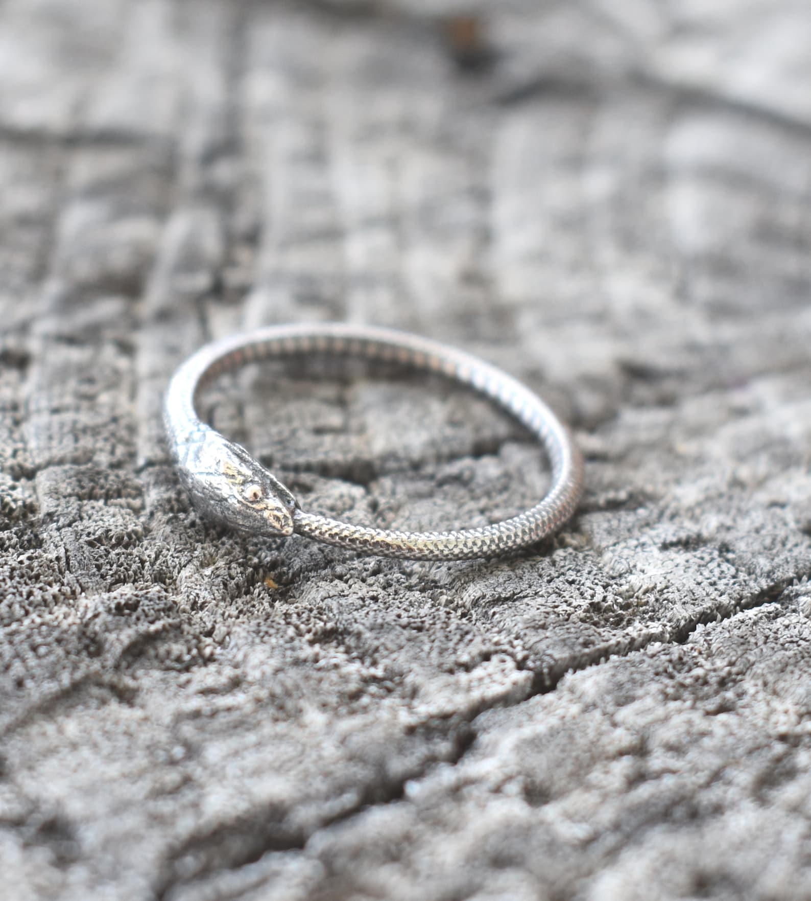 Ouroboros Ring, Snake Ring, Sterling Silver Snake, Silver Snake Ring, Ouroboros Jewelry, Boho ...