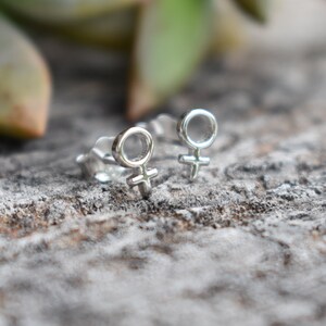 Female Symbol Earrings, Male Symbol Earrings, Female Studs, Male Studs ...
