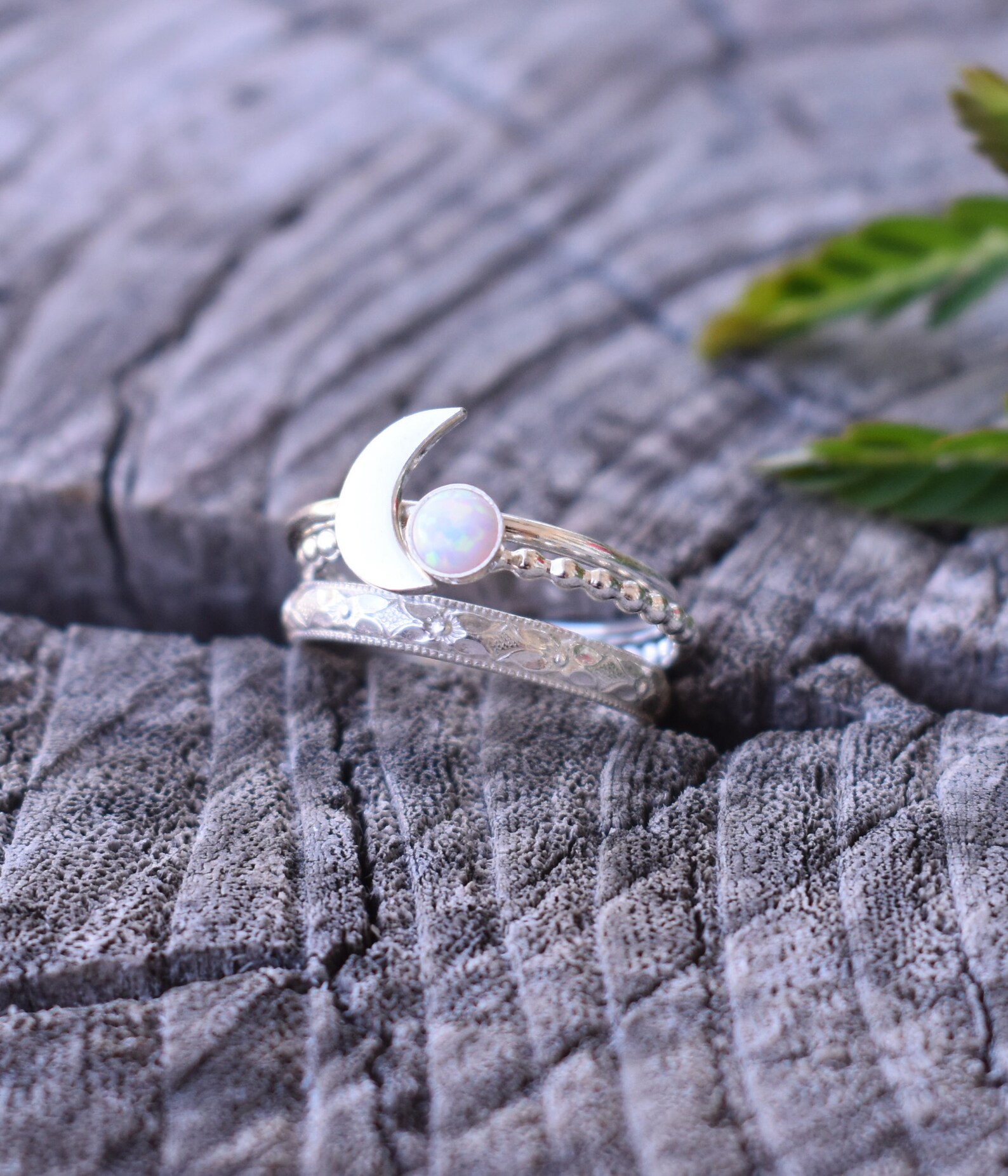 Moon Ring Crescent Moon Ring Moon Phase Ring Moon Phases - Etsy