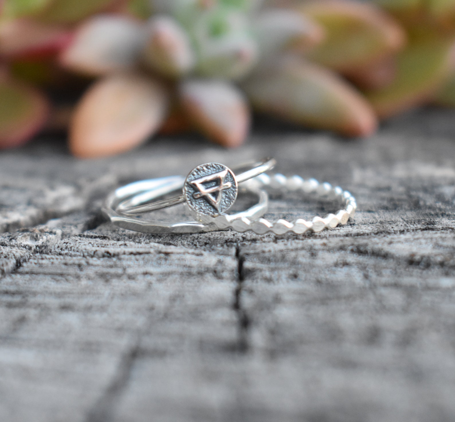 Water Element Ring Fire Element Ring Air Element Ring Earth | Etsy