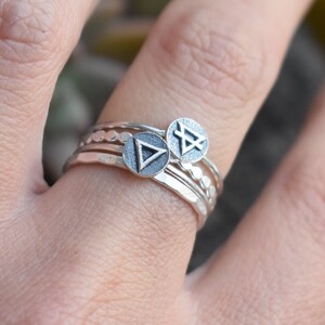 Water Element Ring, Fire Element Ring, Air Element Ring, Earth Element ...
