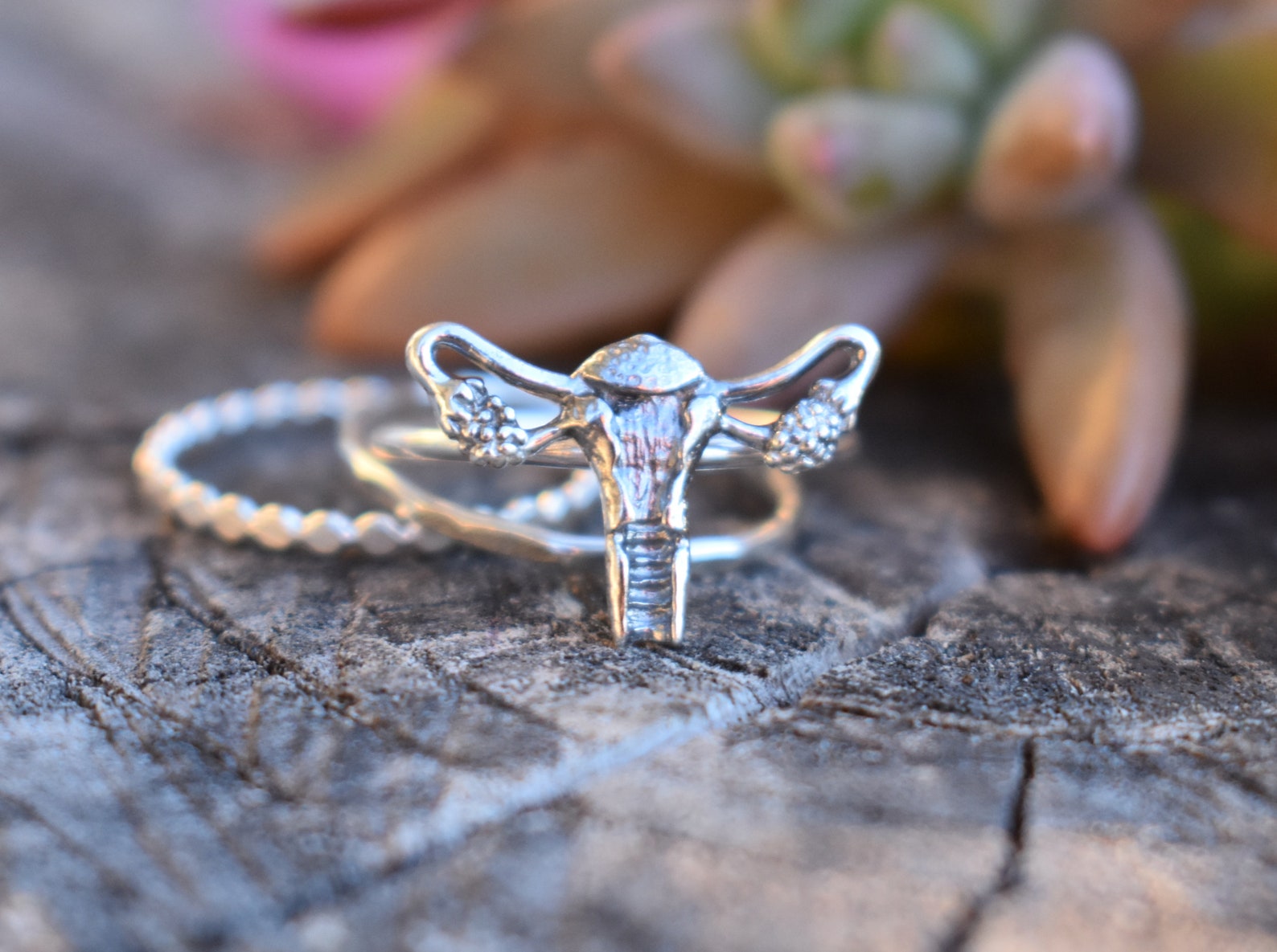 Uterus Ring Female Anatomy Feminist Ring Feminist Jewelry - Etsy
