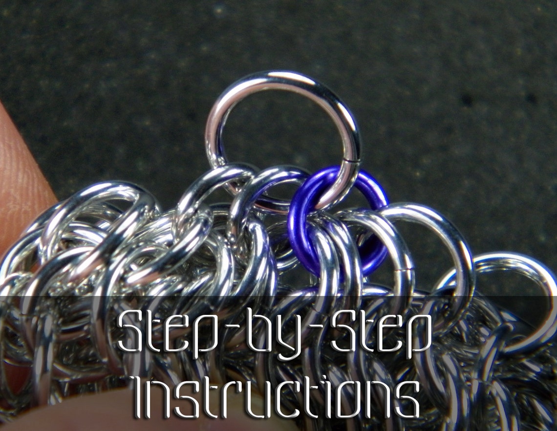 Chainmaille Flower Tutorial | Etsy