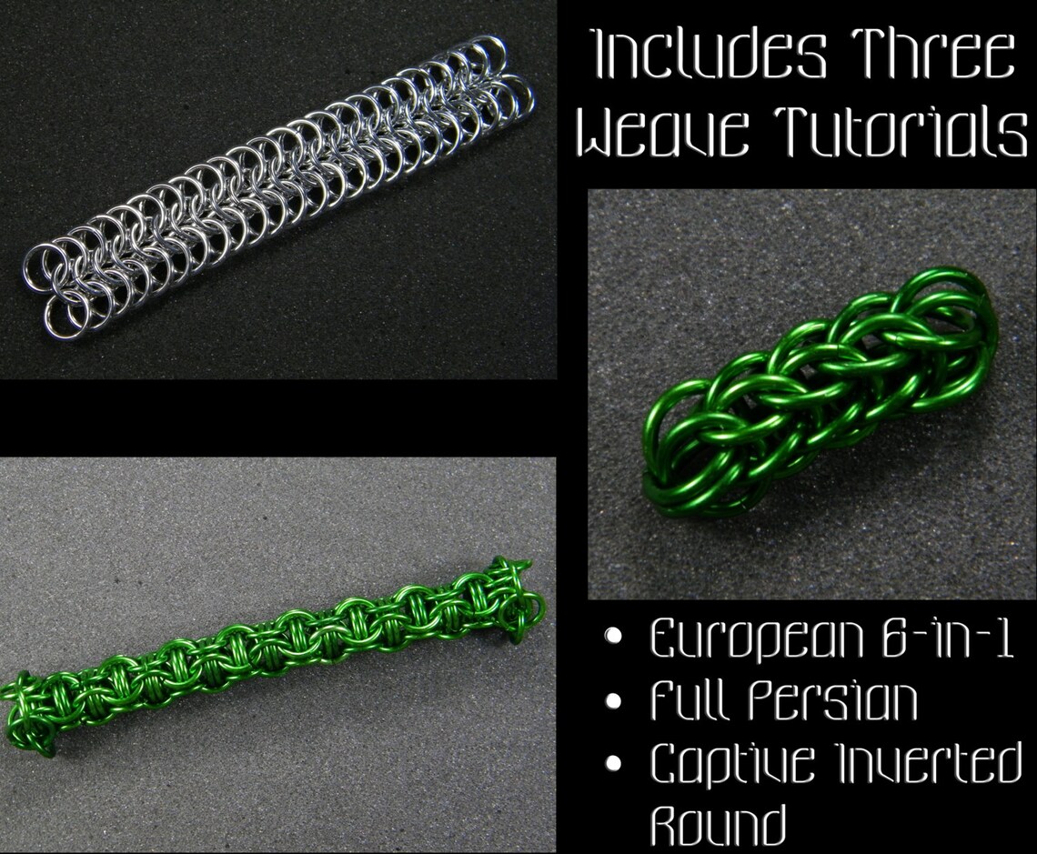Chainmaille Flower Tutorial - Etsy