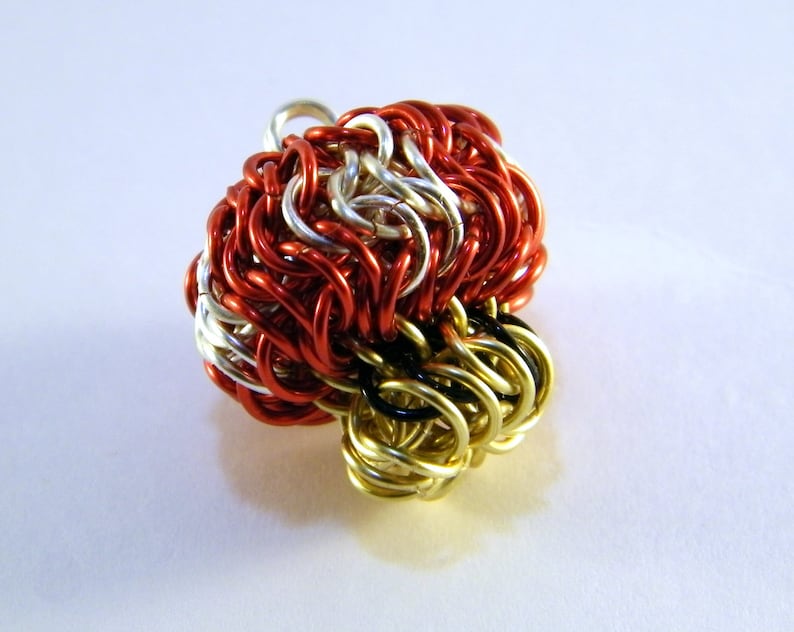 Chainmaille Mario Mushroom - Etsy