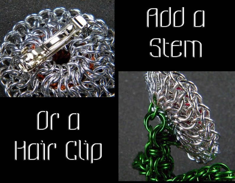 Chainmaille Flower Tutorial - Etsy