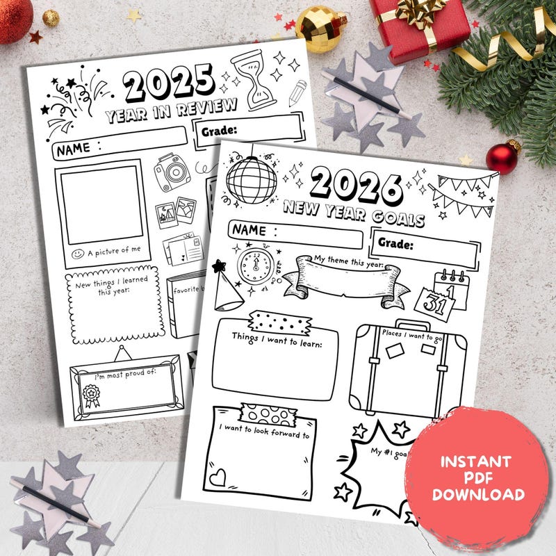 2026 Goals Preschool - Etsy