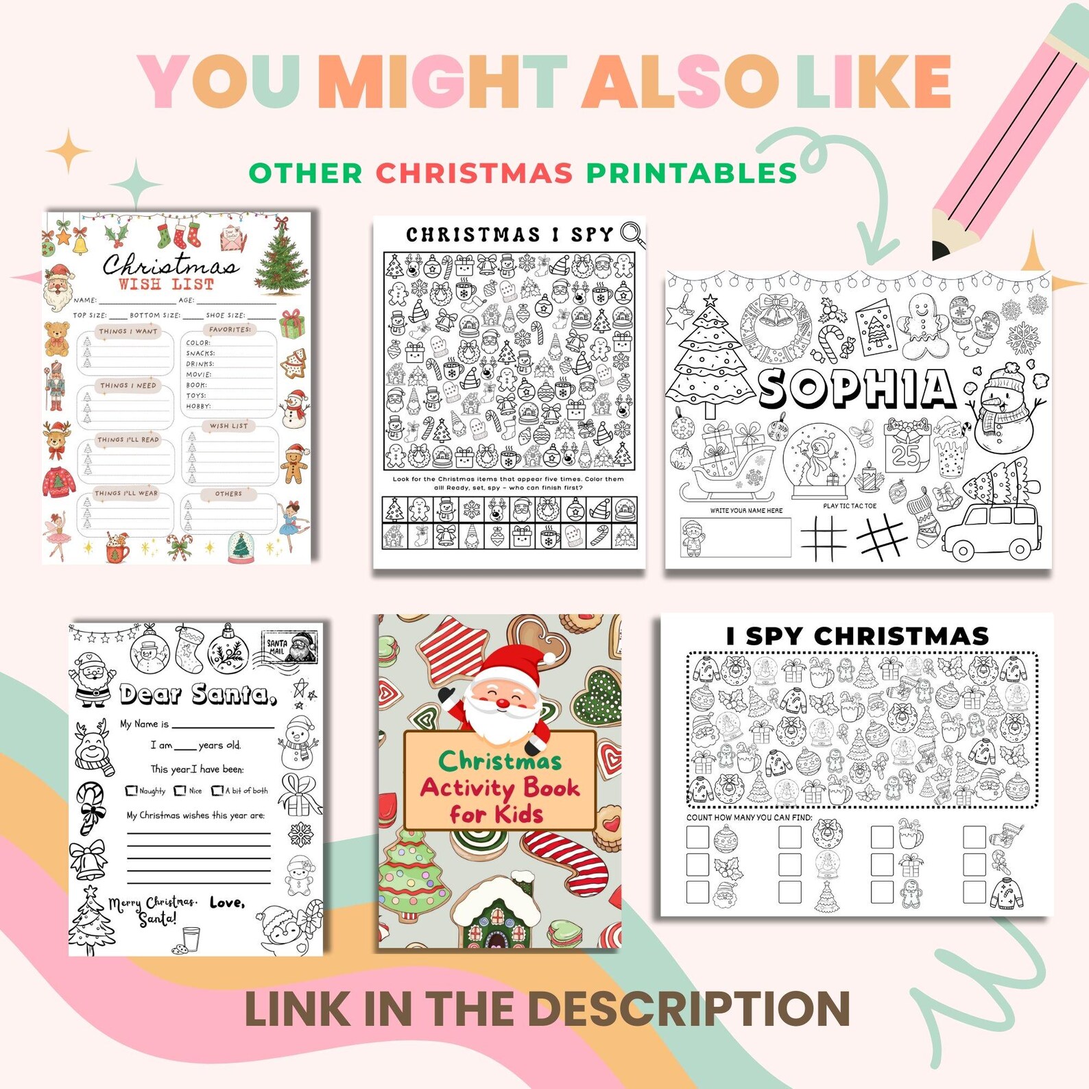 New Years Goals Digital Download, 2026 New Years Printable, Year in ...